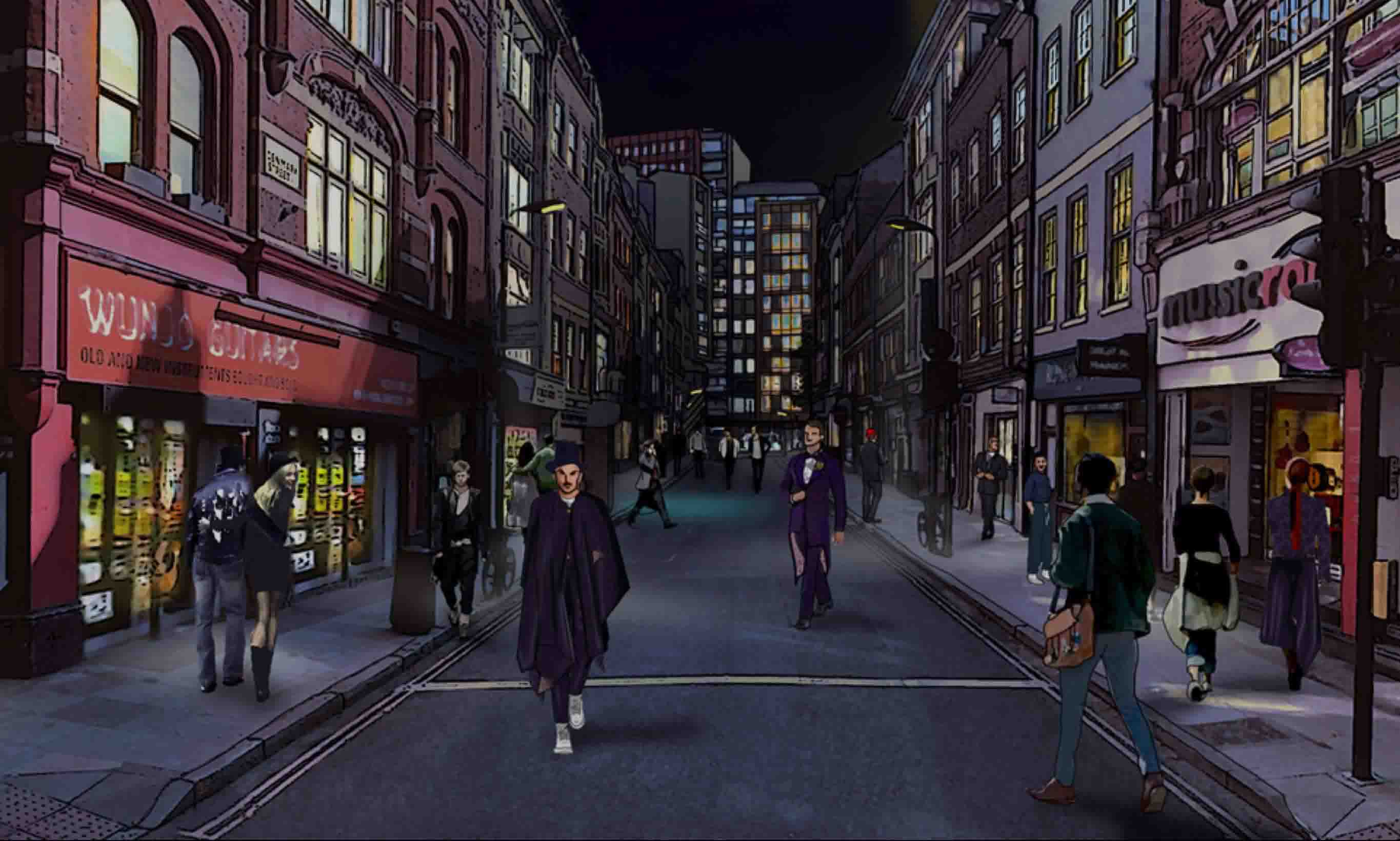 Denmark Street - Outernet London